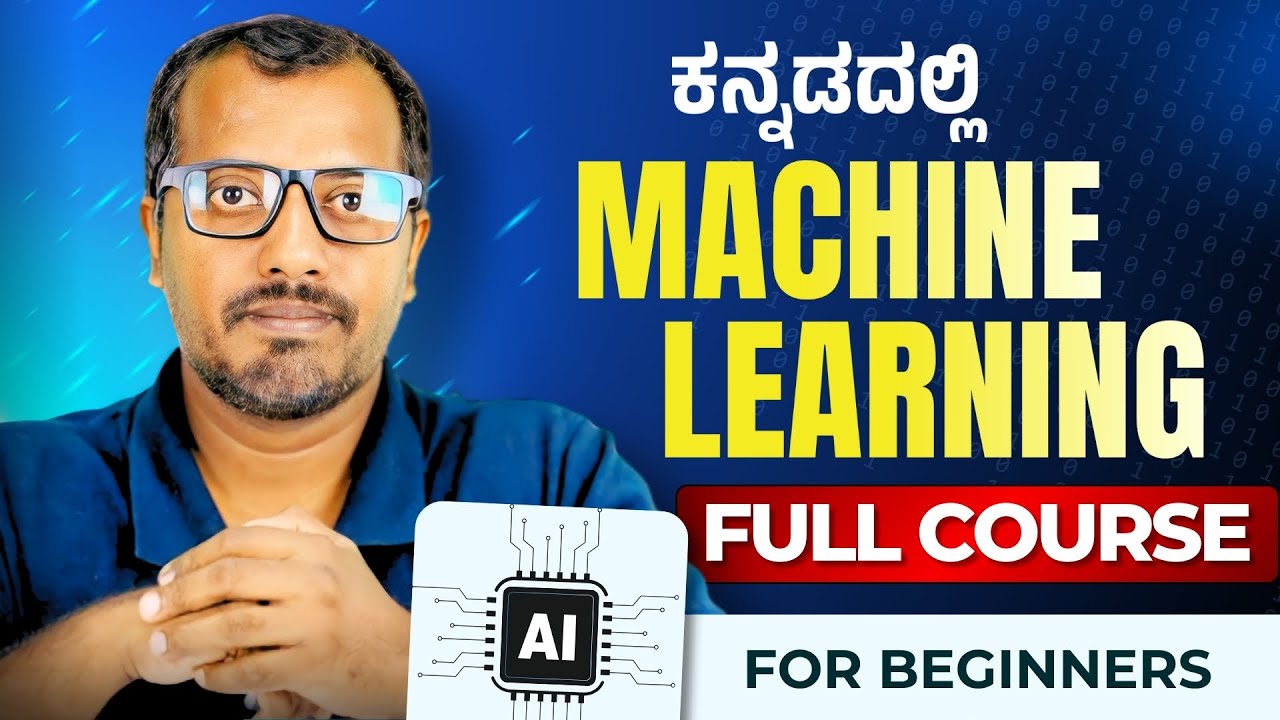 AI and ML Full Course 2024 for Beginners | Machine Learning Tutorial in Kannada | MicroDegree