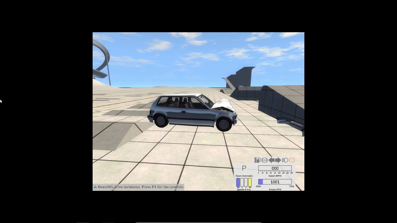 BeamNG.drive running on ReactOS