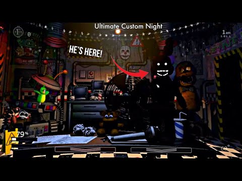 I FOUND SHADOW BONNIE!!! Fnaf Ultimate Custom Night