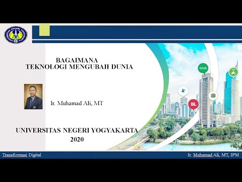 Kuliah Transformasi Digital Pokok Bahasan Bagaimana Teknologi Mengubah Dunia
