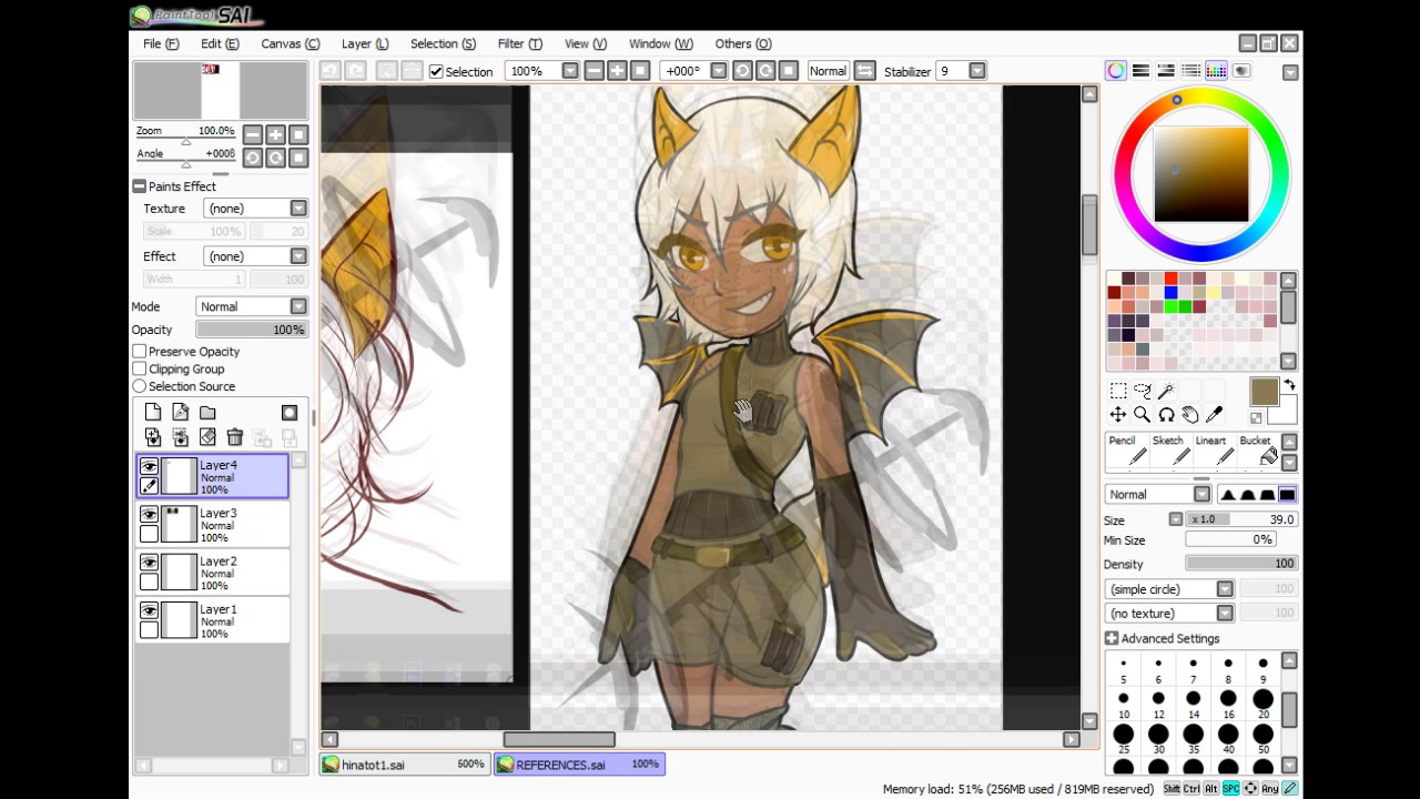 [2/3] Animated YCH Process Speedpaint