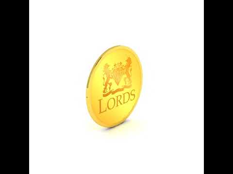 LORDS JEWELS Solid 22 (916) K 8 Grams Yellow Precious Ginni Gold Coin ...