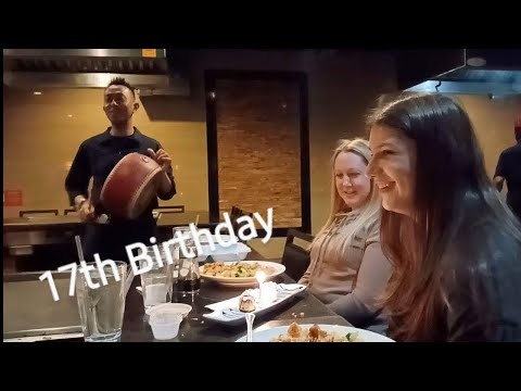 17th Birthday Dinner at AKI Habachi