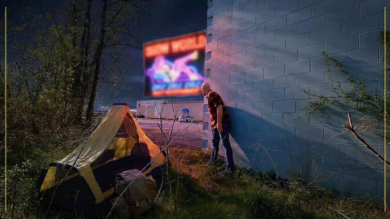 I Stealth Camped Behind a Sketchy Adult Bookstore Open 24/7 