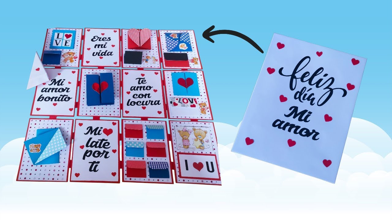 CARTEL EXPANDIBLE PARA  REGALAR ❤️🎁#ideas