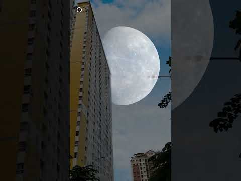 Planet Mercury falls to earth #viralvfx #vfx #Planet #Mercury #shorts #earth