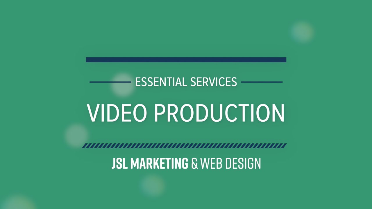 JSL Essential Services: Video Production