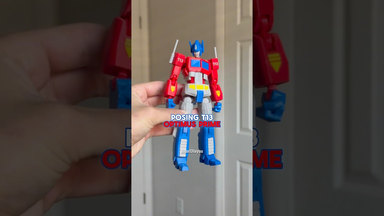 Details on profile! #actionfigure #titan13toy #t13 #toy #stikbot #dummy13 #posing #optimusprime