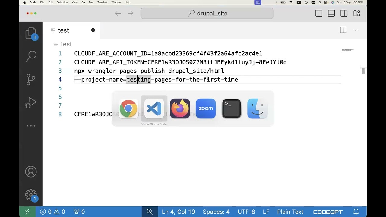 Github Codespace + Cloudflare Pages + Drupal
