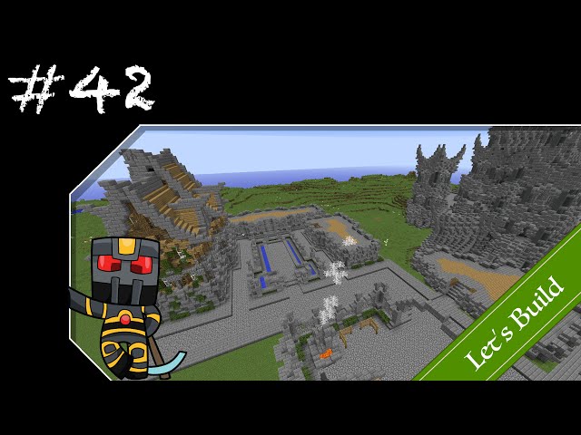 Let's Build a City - Update 42 - Cobble Court Foundation Minecraft Map