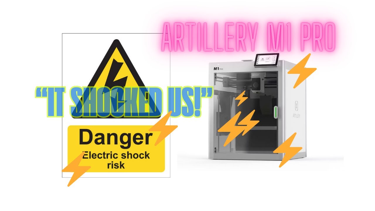 The Artillery M1 Pro SHOCKED Us… Literally ⚡ | Full Review & Safety Warning