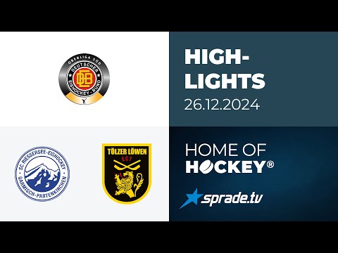 26.12.2024 - Highlights - SC Riessersee vs. Tölzer Löwen
