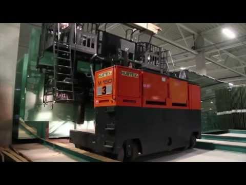 Electric Multidirectional Sideloader M150 for Glass Transport