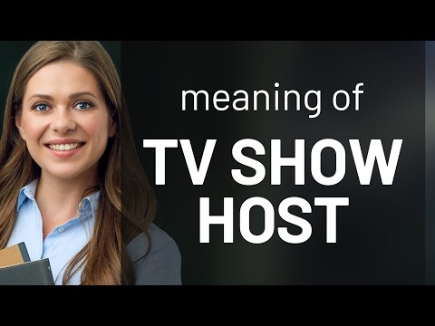 Understanding the Role of a TV Show Host