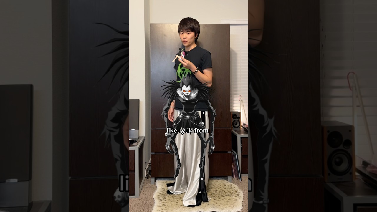 RYUK OUTFIT #deathnote #anime #fashionstyle