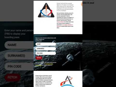 Your Name Will go to the Moon with NASA's Artemis I