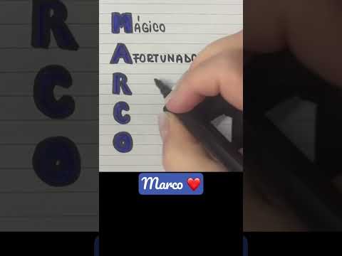 Significado del nombre MARCO #significado #nombre #marco