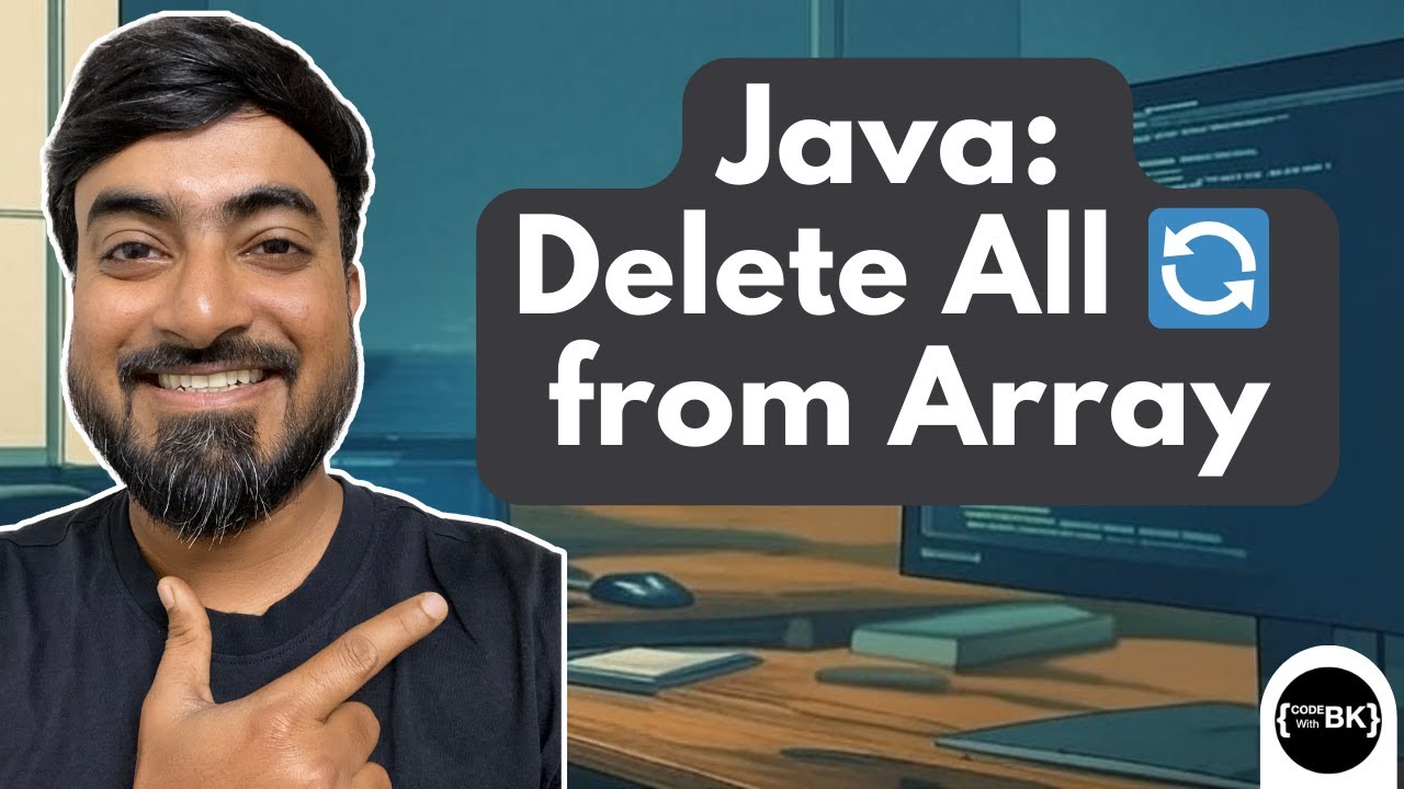 Java Program to Delete All Copies of a Given Element from an Array