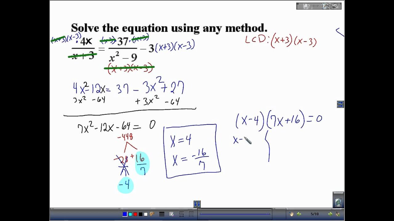 Algebra 2 Chapter 9 test review guide.avi