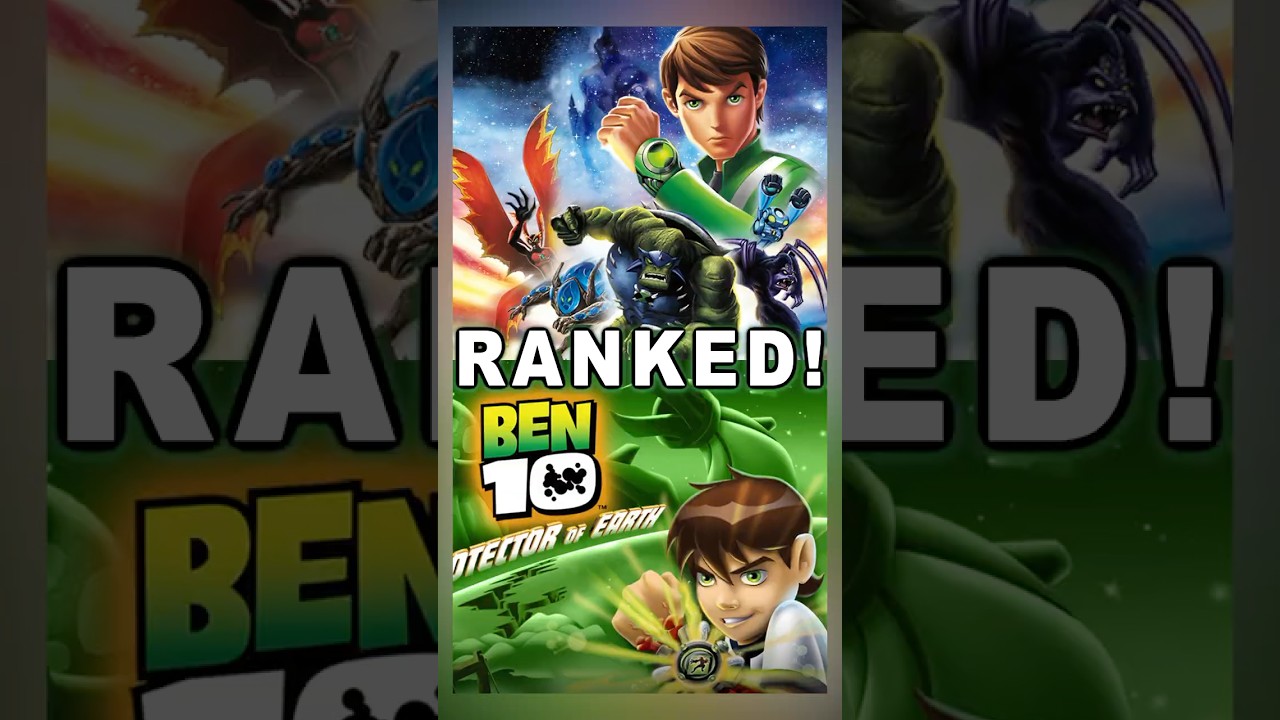 Ben 10 Video Games Ranked Worst to Best! #ben10 #ranked #fyp