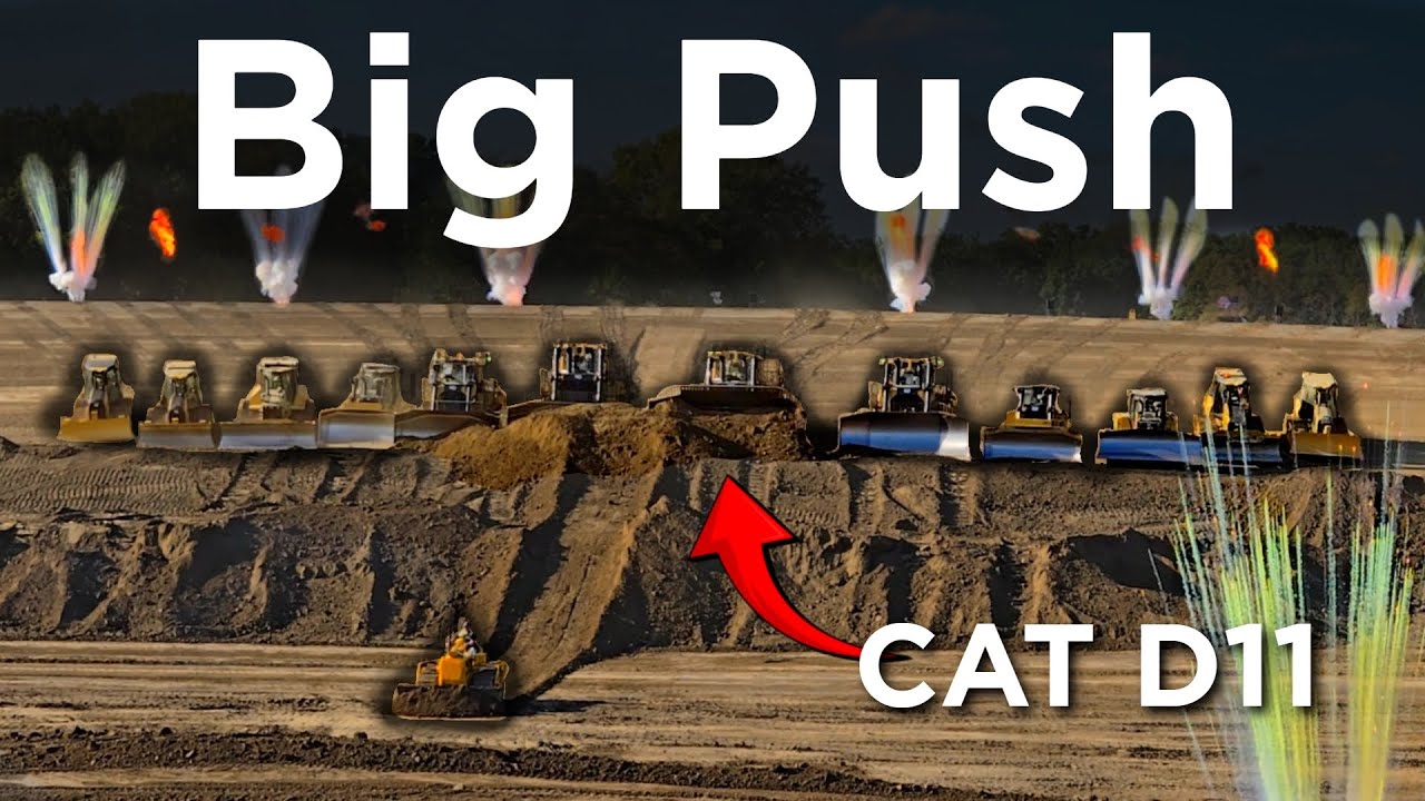 13 CAT Dozer's Big Push! 2025 Centennial Fest