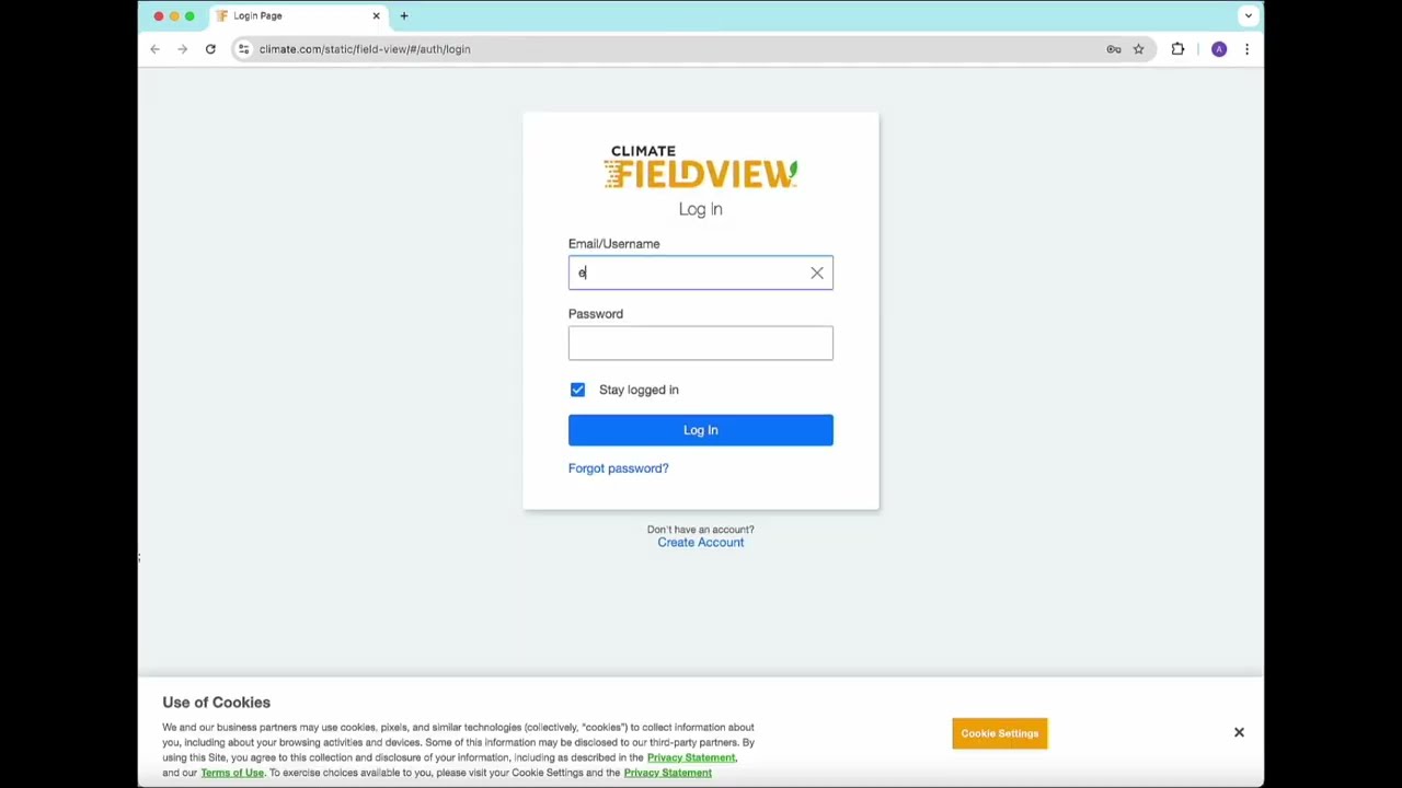 FieldView 101: Creating an Account