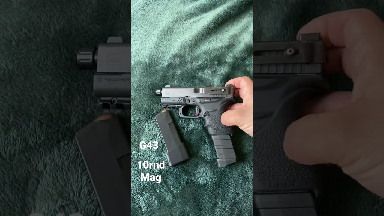 #g43 #glock #concealed #modified  #singlestack  #cw #9mm