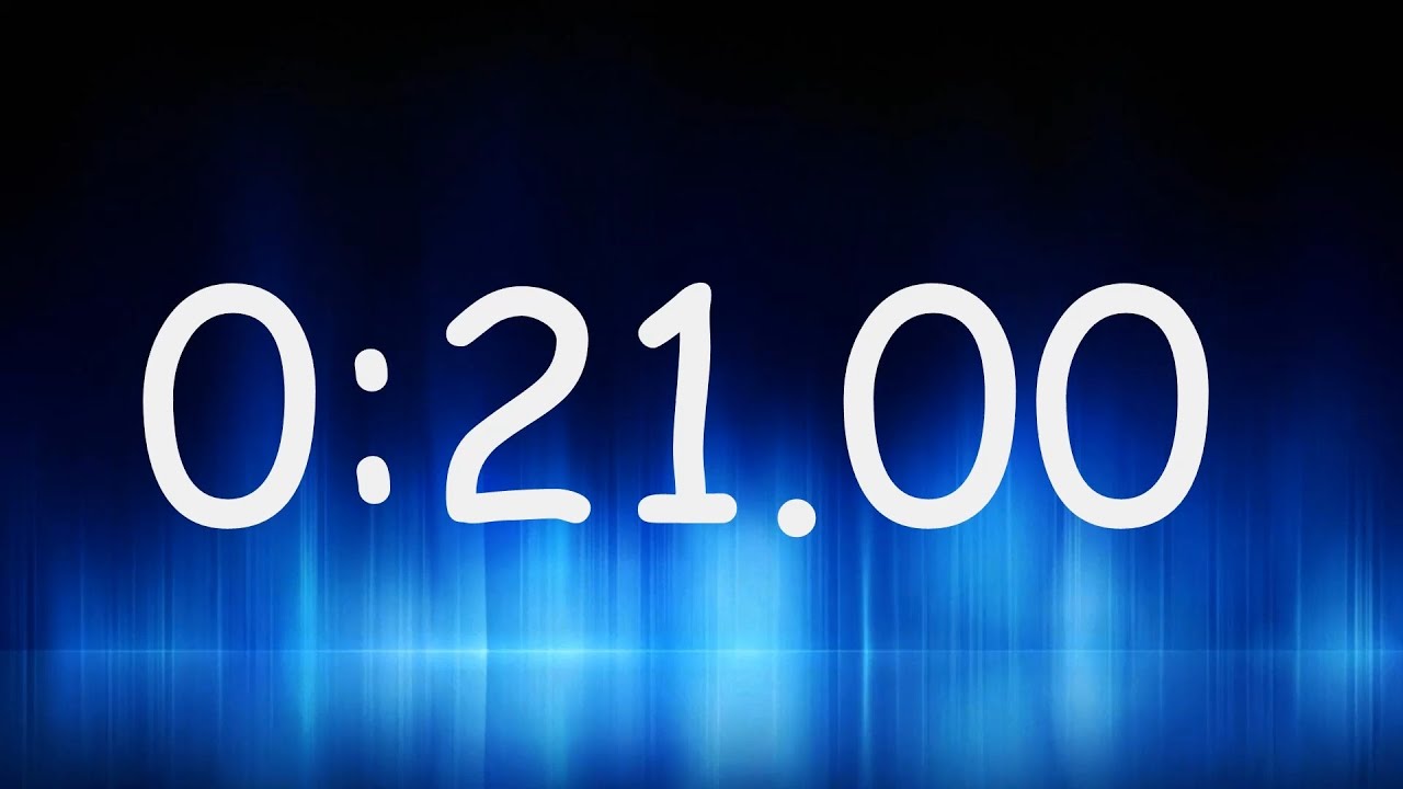 21 Second Timer - Countdown from 21 to 0
