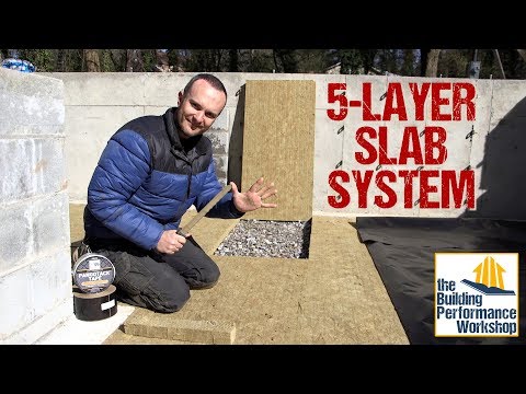 5-Layer Slab System for High Performance Home Build | Ann Colone