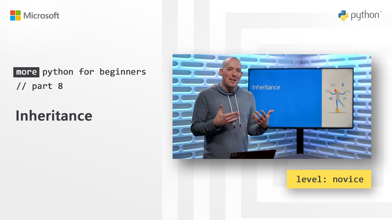 Inheritance |  More Python for Beginners [8 of 20]