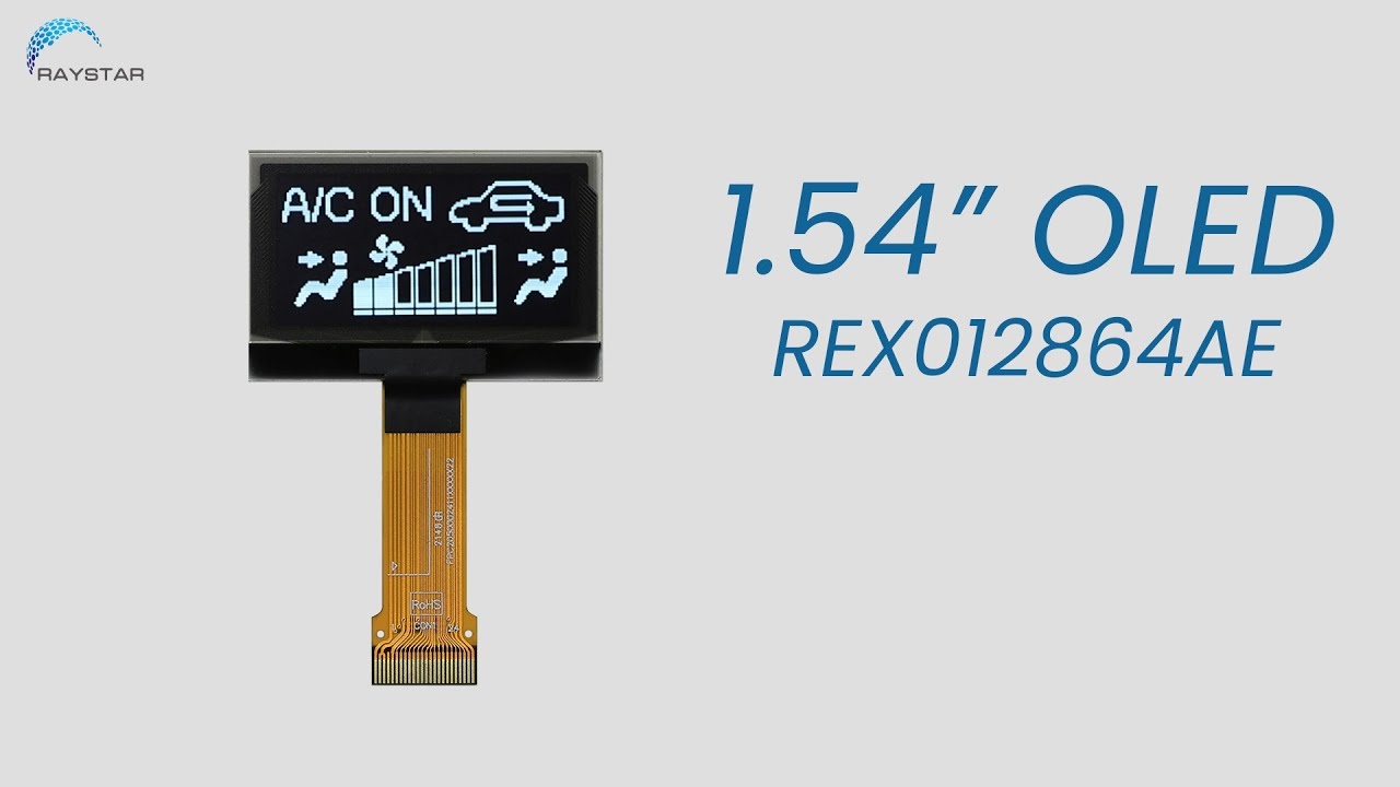 [REX012864AE] Raystar OLED Display