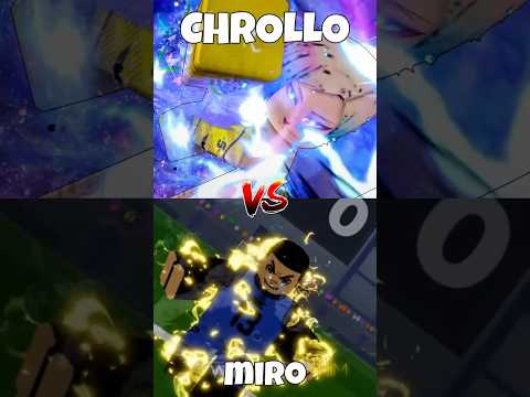 MIRO VS CHROLLO Every Update In Roblox Blue Lock Rivals #roblox #bluelockrivals #shorts #anime