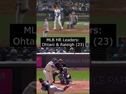 MLB Home Run Leaders: Ohtani, Raleigh, Judge, Schwarber 💣