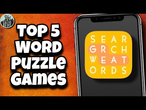 Top 5 Word Puzzle Games | iOS & Android