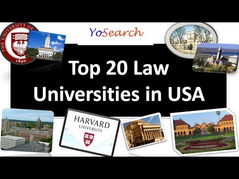 Top Law Universities in USA | Top 20 Law University in USA | Top Law Colleges