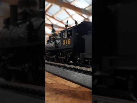 Texas & Pacific #316 With the Colorado Midland Boxcar Train