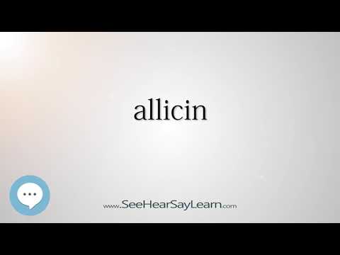 allicin (Every English Word Pronounced) ๐๐๐ฃ๏ธ๐โ