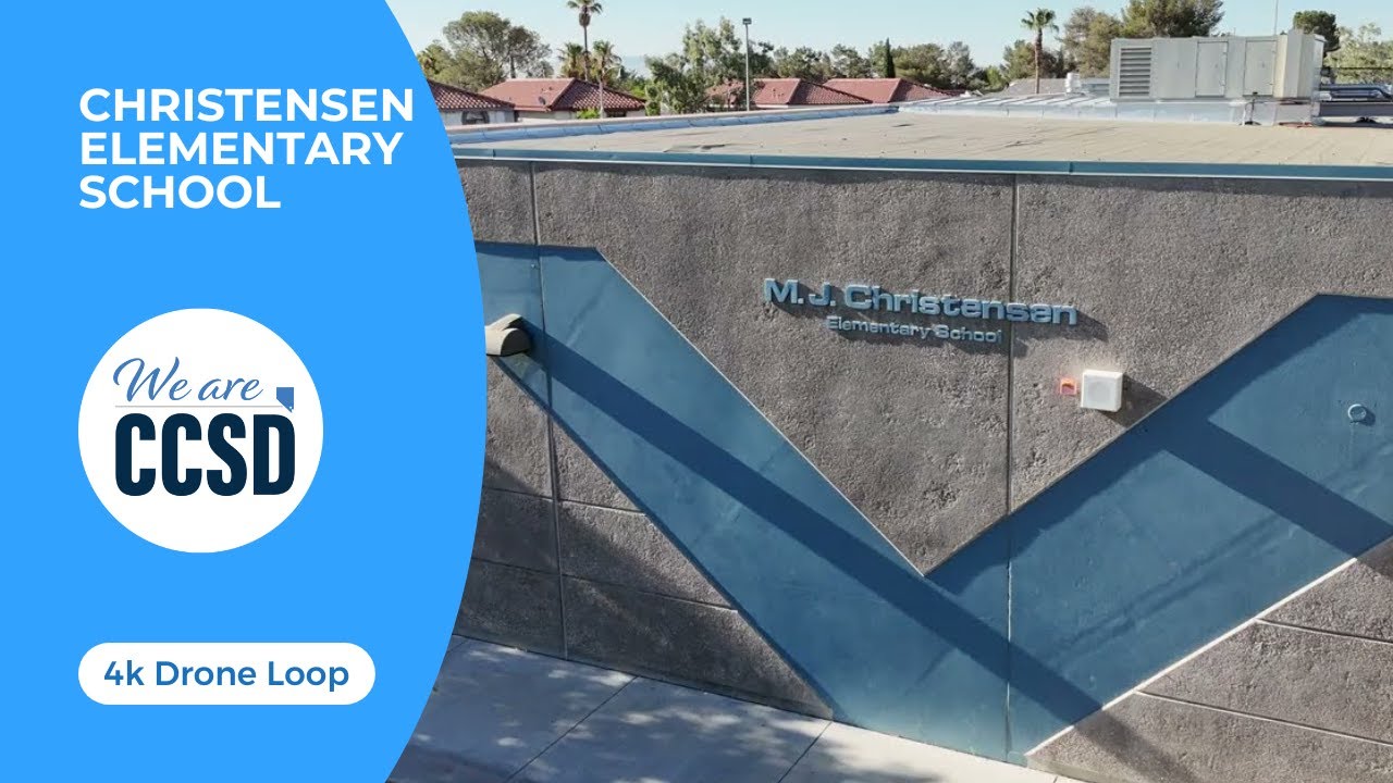 M.J. Christensen Elementary School - 4k Drone Loop