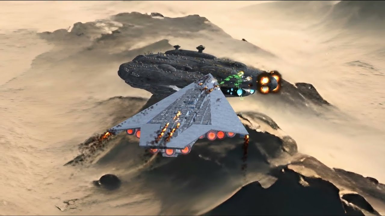 Executor VS Viscount (SOLO COMBAT) Star Wars Empire at War