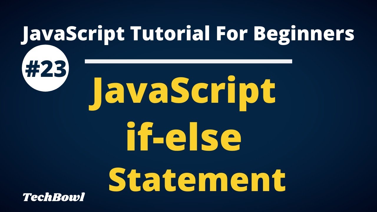 if-else statement in JavaScript | JavaScript control statement Tutorial (Hindi)