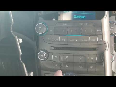 How To Remove Chevrolet Malibu Radio (2013-2015 and 2016 classic).