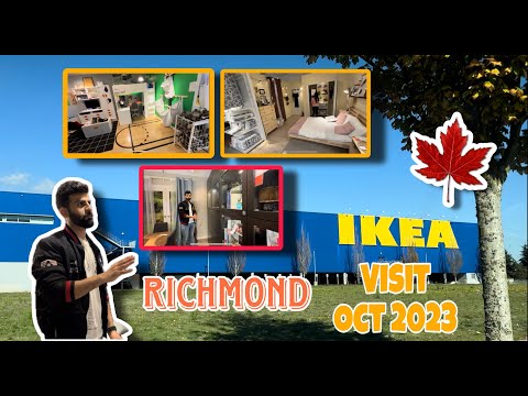 IKEA Walking tour | Canada 🍁 OCT 2023 | #ikea #tour #canada #richmond #vlog #viral #like #mustwatch