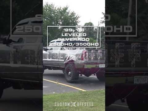 1999-2006 Chevrolet Silverado 2500HD - Level OFFSET VIDEO GUIDE FROM CUSTOM OFFSETS