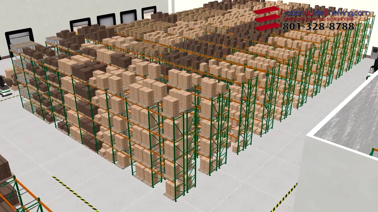 Pallet Rack Systems for Efficient Storage | Material Handling USA | 800-326-4403