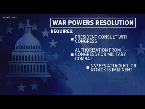 What the law says about the president's war powers