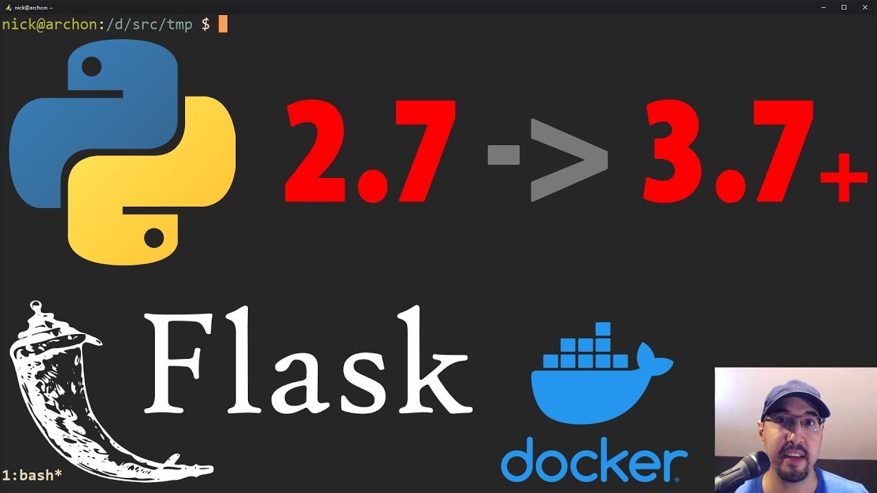 Upgrading a Dockerized Flask App from Python 2.7 to Python 3.7+