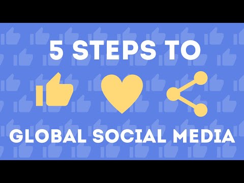 Global Social Media Marketing Guide || 5 Steps for Success on Social Media in Other Countries