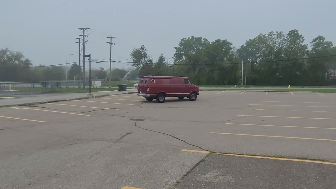 1977 Chevrolet G20 driving