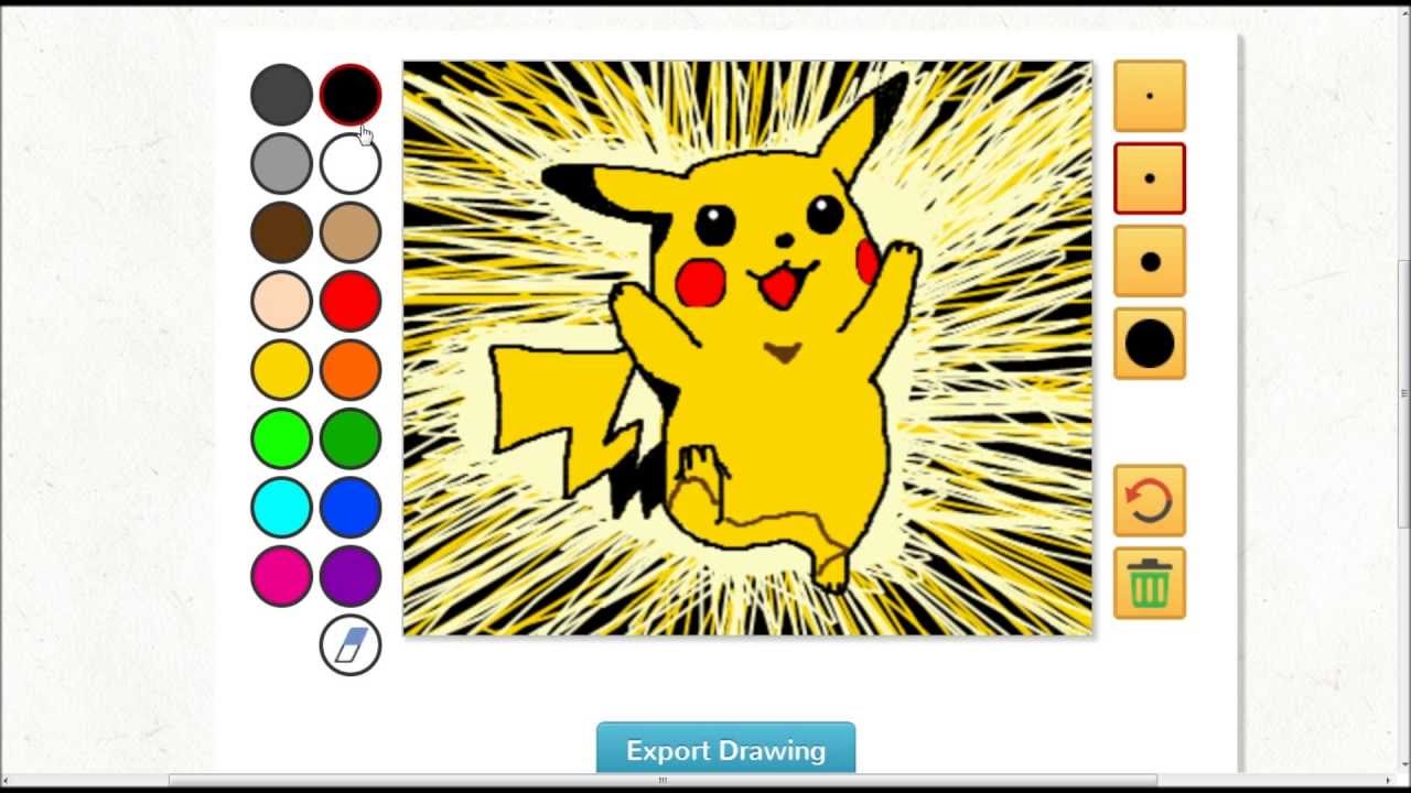 Drawception: Pikachu