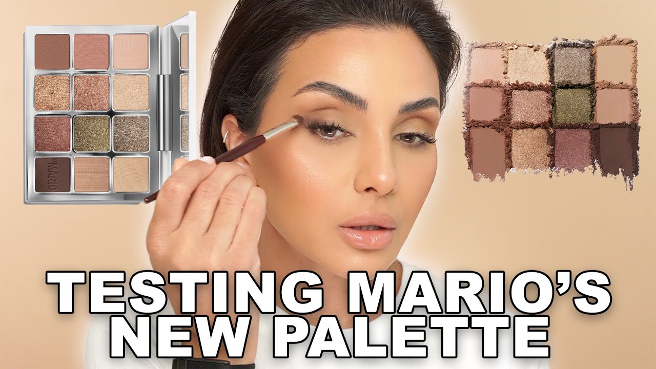 Testing the NEW Makeup by Mario Ethereal Nature Palette - Smokey Eye Tutorial & Review | Nina Ubhi